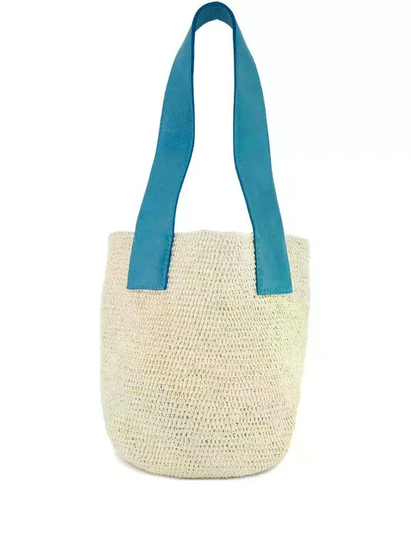 SENSI STUDIO Mini El Viajero Woven Straw Shoulder Bag