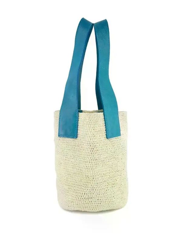 SENSI STUDIO Mini El Viajero Woven Straw Shoulder Bag