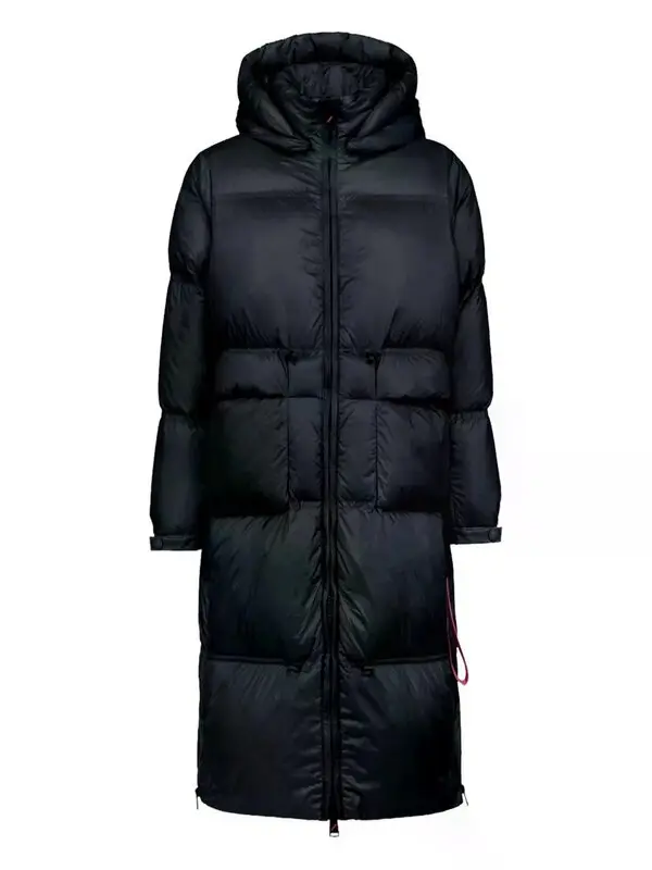 AFTER/LABEL Hooded Quilted Puffer Coat