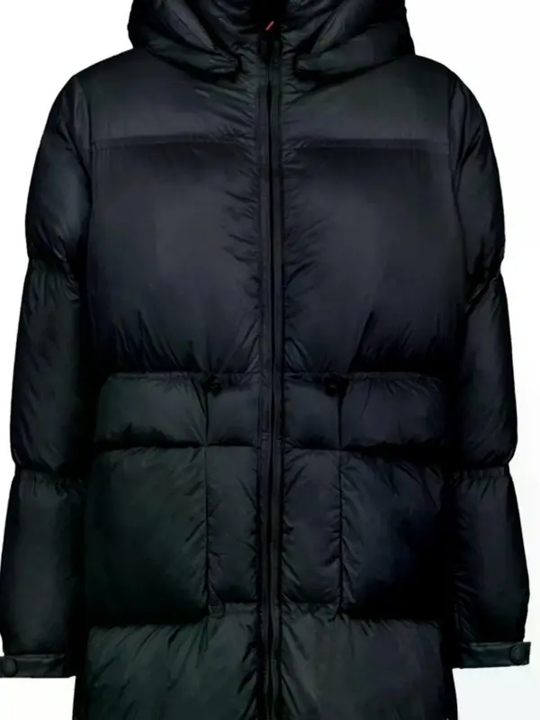 AFTER/LABEL Hooded Quilted Puffer Coat