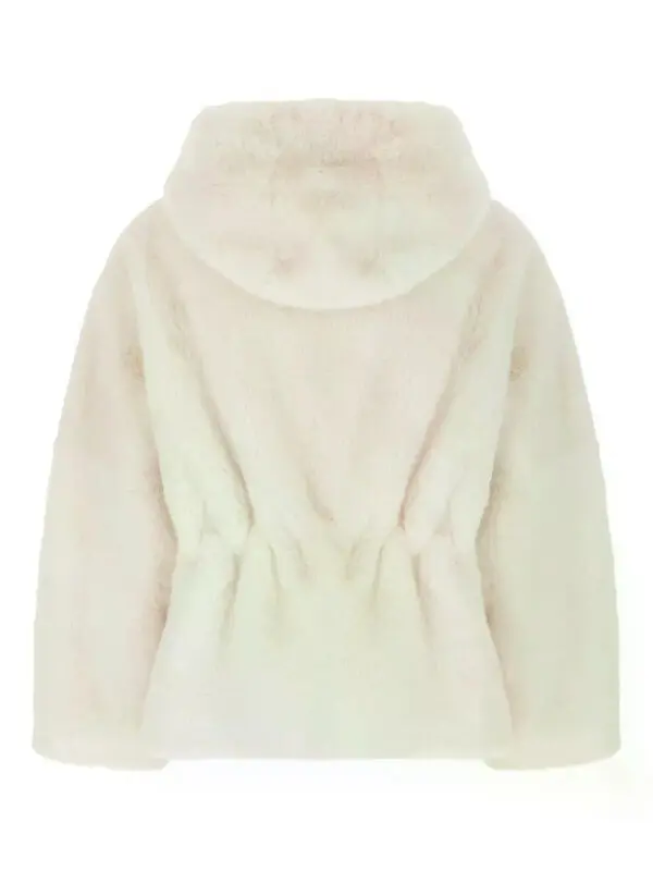 VALENTINI Hooded Faux-fur Jacket