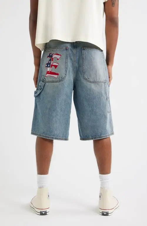 ELWOOD Denim Carpenter Shorts