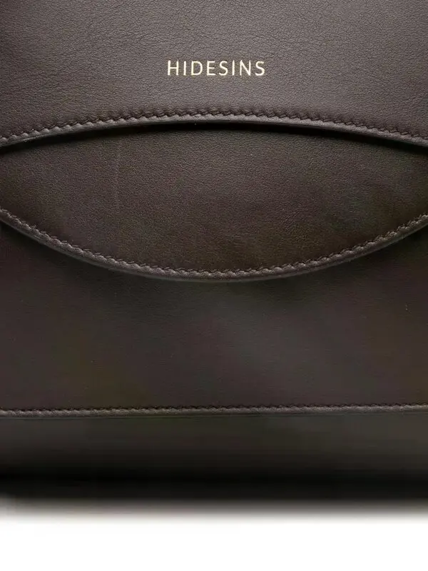 HIDESINS Leather Tote Bag - Brown