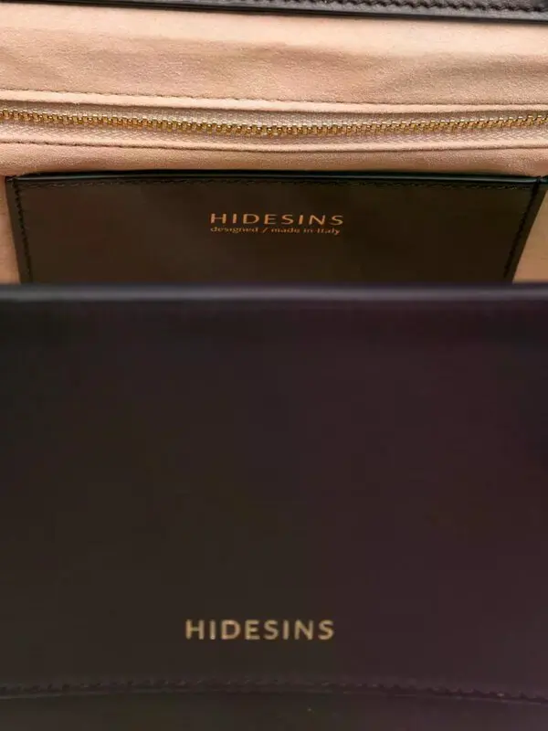 HIDESINS Leather Tote Bag - Brown