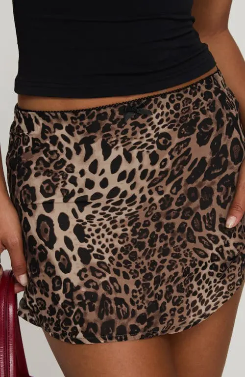 Princess Polly Printed Mini Skirt