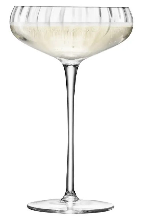 LSA Aurelia Set Of 2 Champagne Saucers