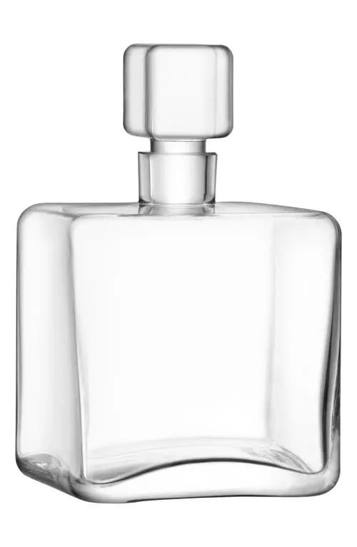 LSA Cask Square Decanter - Clear