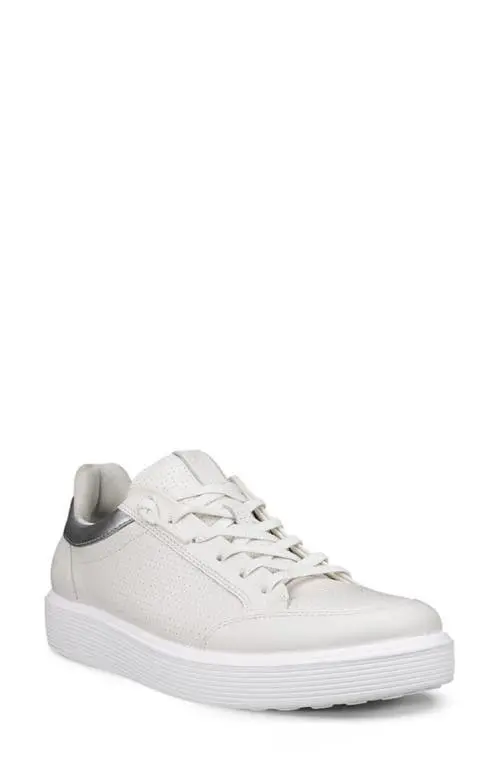 Ecco Soft 60 Sneaker - White/white/pure Silver