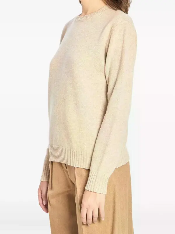 Max Mara Crew-neck Cashmere Sweater