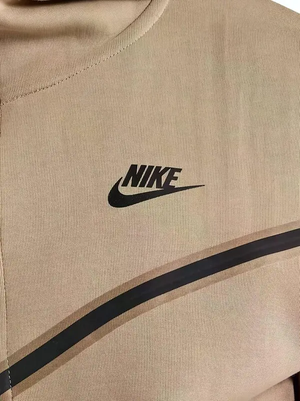 Nike Sleeve-pocket Zip-up Hoodie - Neutrals