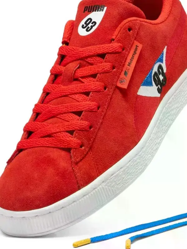 PUMA X Bmw Motorsport Calder Suede Lace-up Sneakers