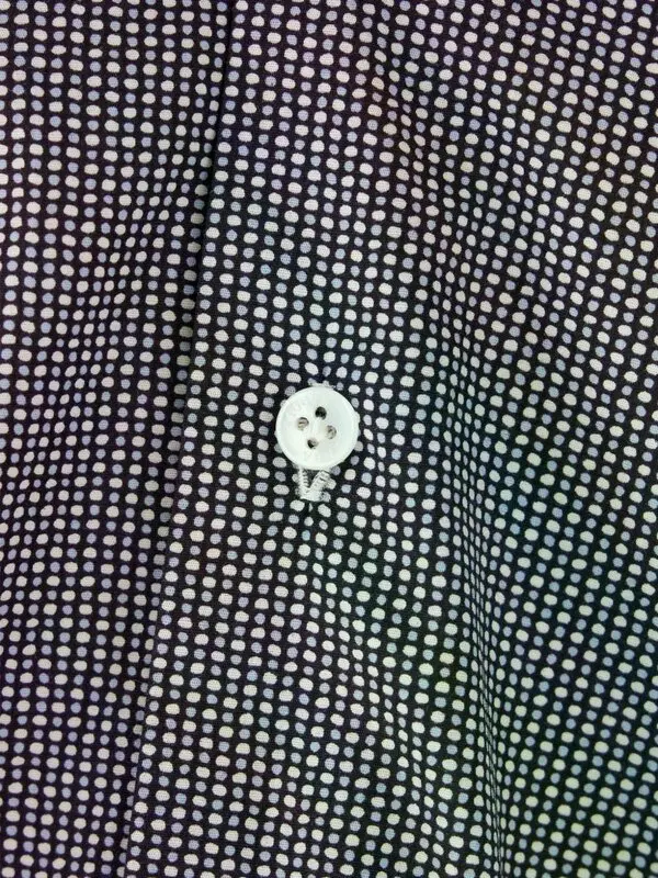 BARBA NAPOLI Micro-dot Print Shirt - Blue