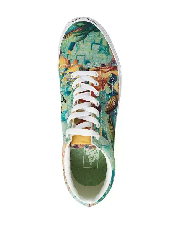 VANS Old Skool Illustrated Sneakers - Blue