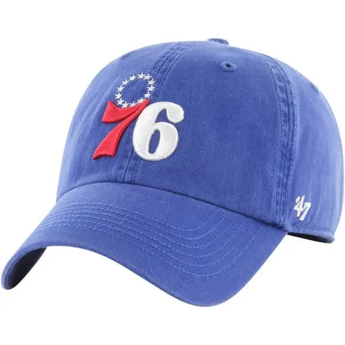 '47 Philadelphia 76ers Alternate Logo Classic Franchise Fitted Cap - Royal