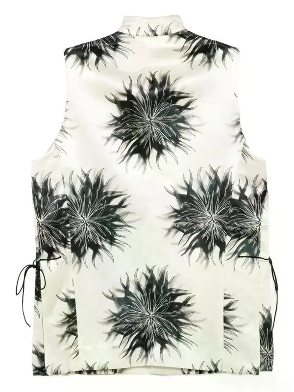 SAMUEL GUÌ YANG Floral Print Blouse