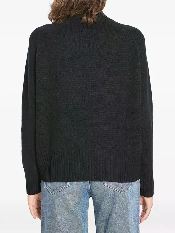 ALLUDE Ribbed Turtleneck Sweater