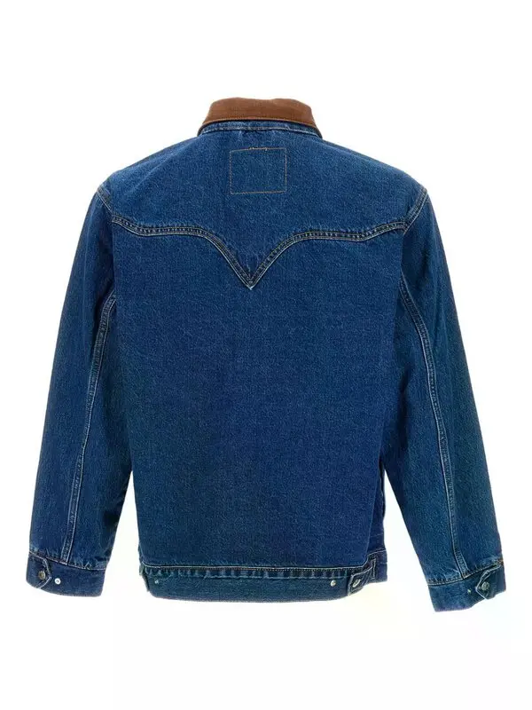LEVI'S Corduroy Collar Denim Trucker Jacket