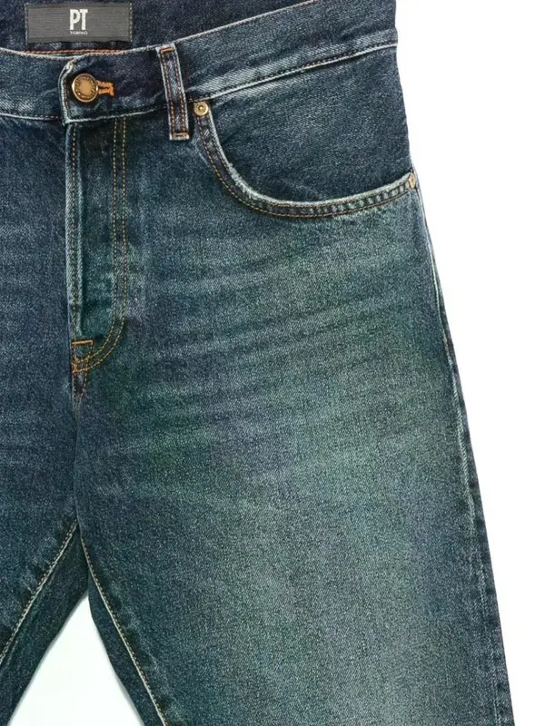 PT TORINO Logo-patch Jeans