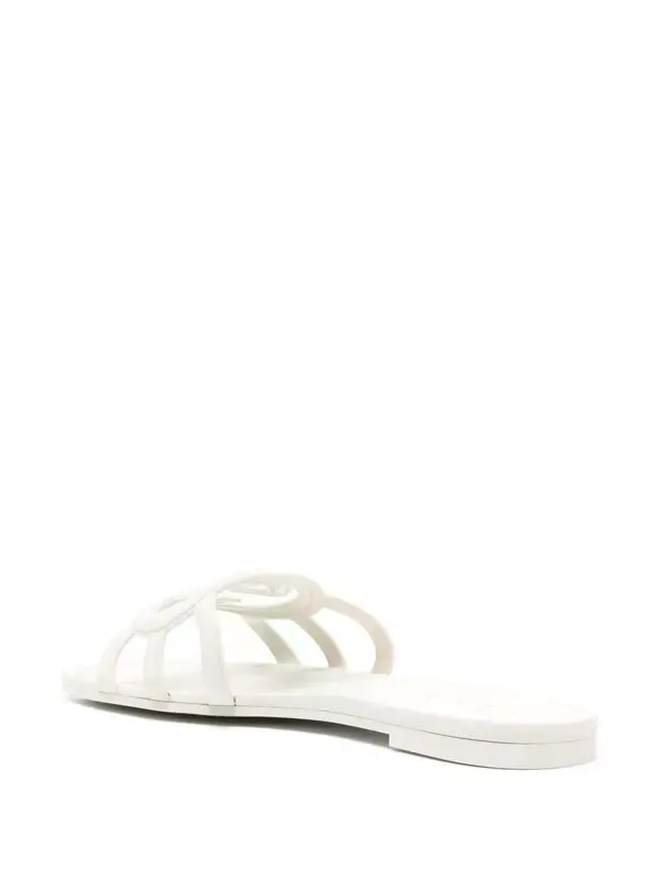 Gucci Interlocking G Slides - Neutrals