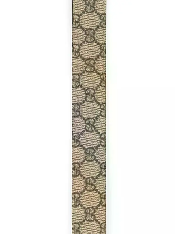 Gucci Interlocking G-buckle Reversible Belt - Neutrals