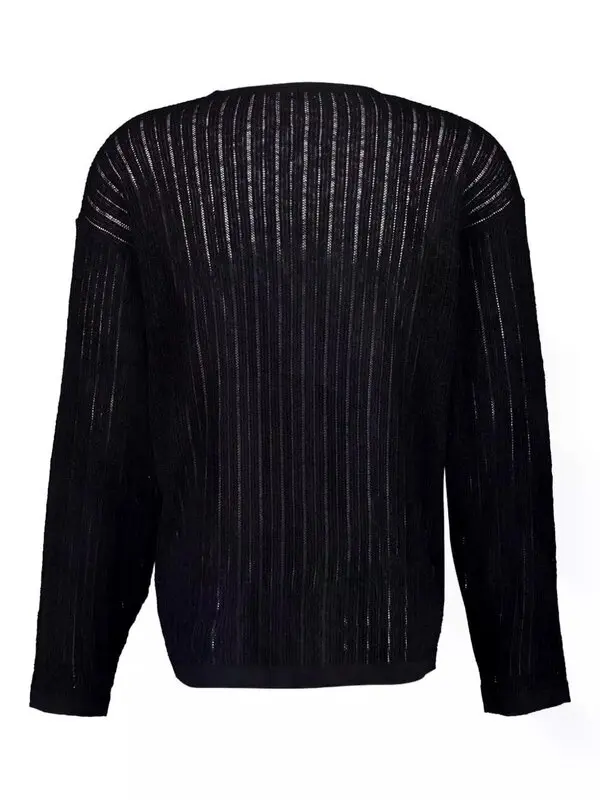 Commas Pointelle Knit Sweater