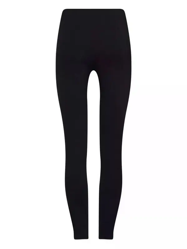 Wolford Leather-paneled Leggings