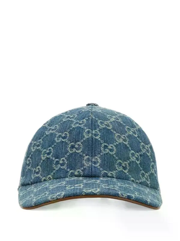 Gucci Gg Denim Baseball Cap