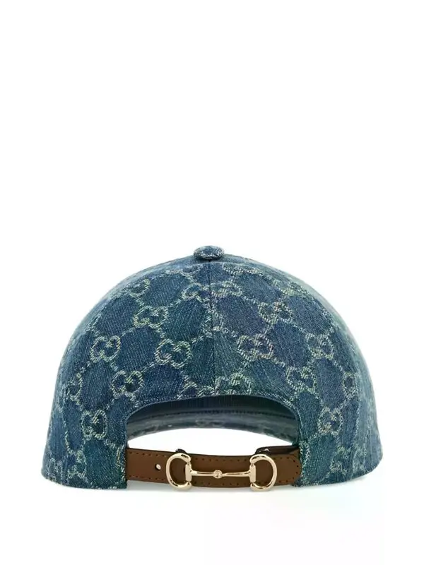 Gucci Gg Denim Baseball Cap