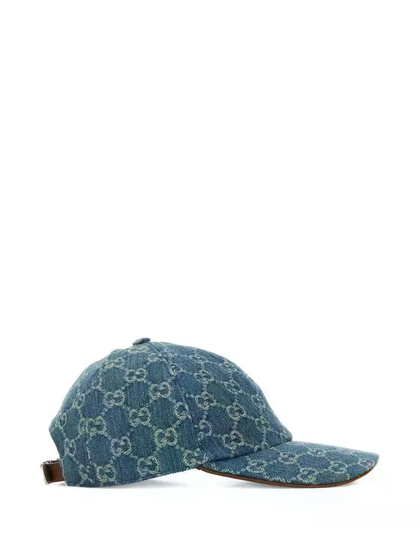 Gucci Gg Denim Baseball Cap