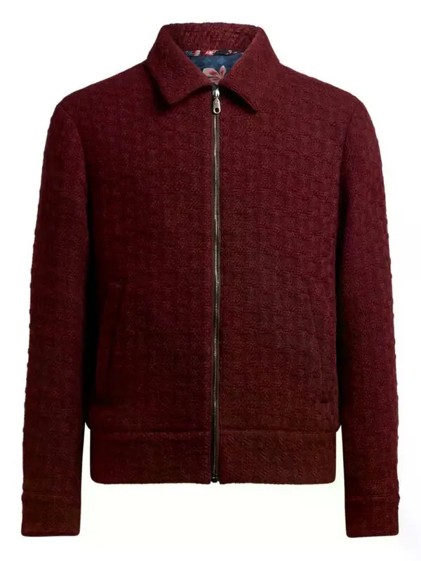 Etro Textured Bomber Jacket