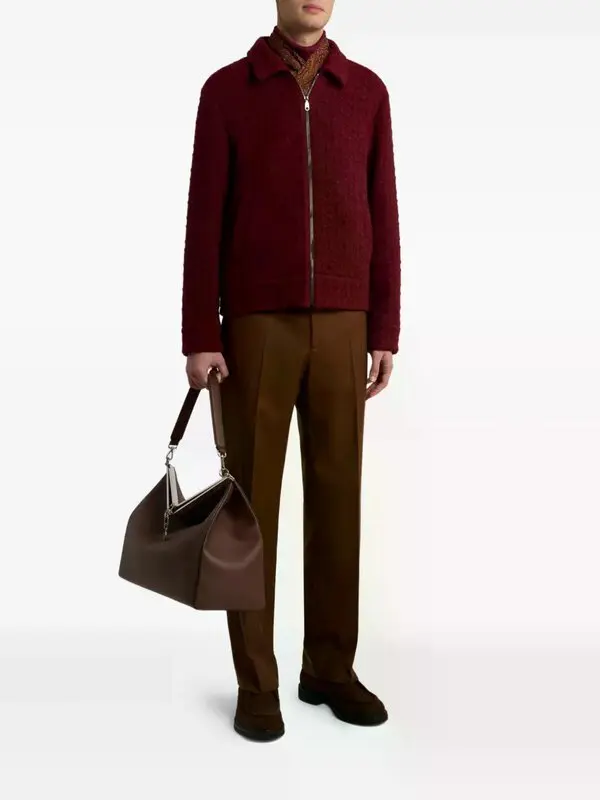 Etro Textured Bomber Jacket