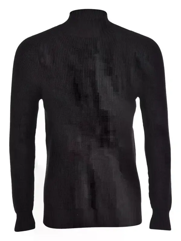 GRAN SASSO Ribbed High-neck Sweater