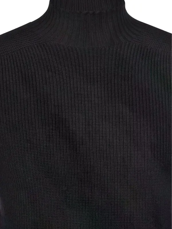 GRAN SASSO Ribbed High-neck Sweater