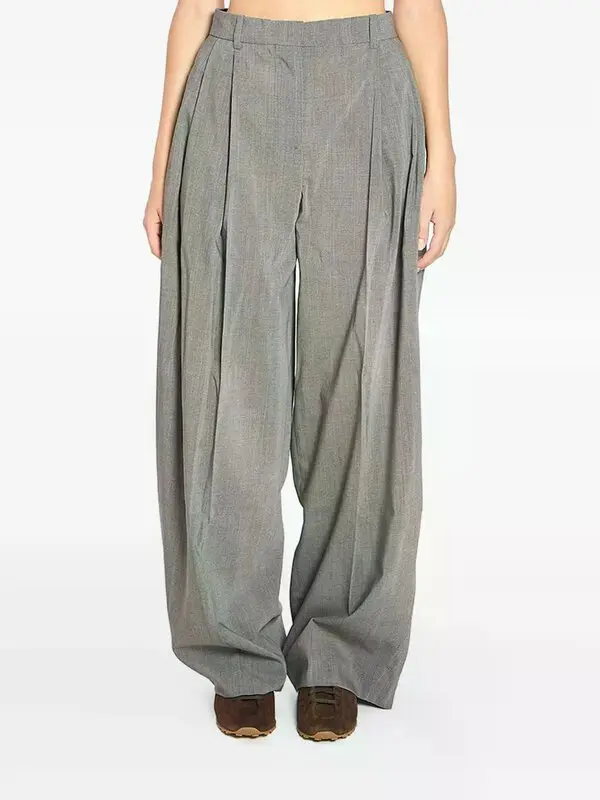 Jacquemus Pleated Trousers - Grey