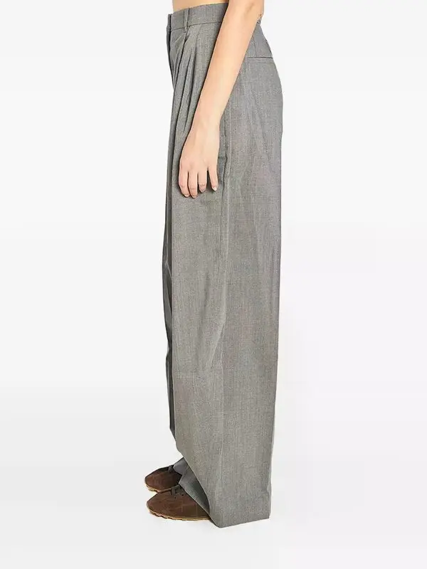 Jacquemus Pleated Trousers - Grey