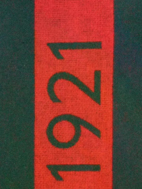 Gucci Logo-jacquard Web-stripe Scarf