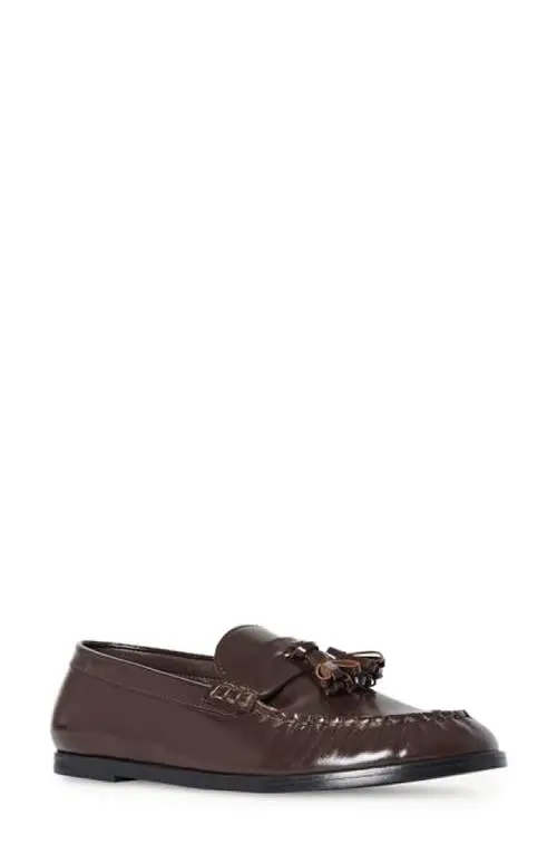 THE ROW Tassel Loafer - Espresso