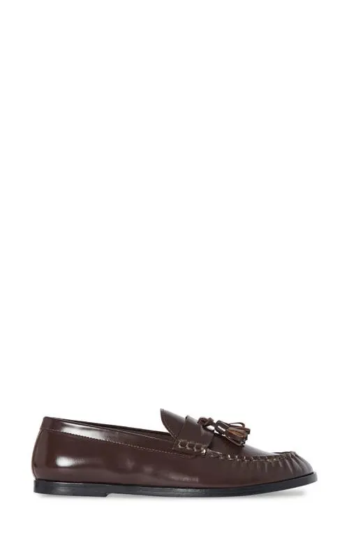 THE ROW Tassel Loafer - Espresso