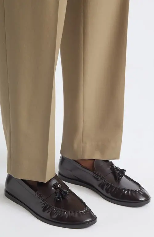 THE ROW Tassel Loafer - Espresso