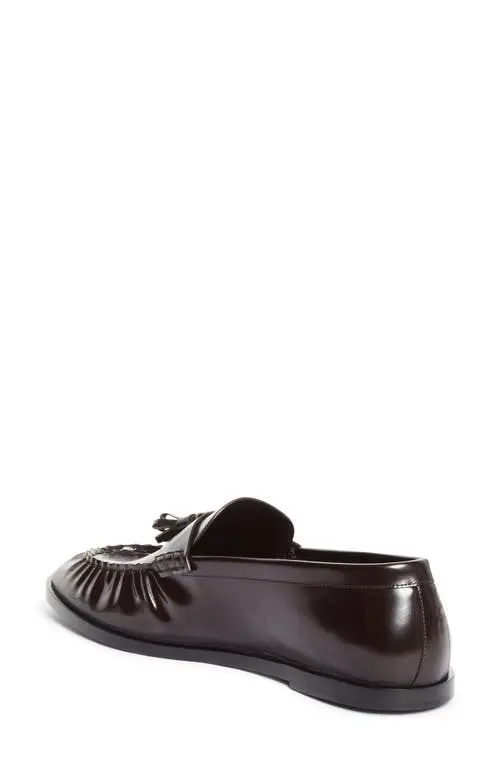 THE ROW Tassel Loafer - Espresso