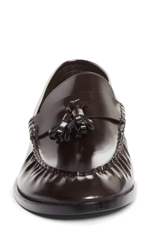 THE ROW Tassel Loafer - Espresso