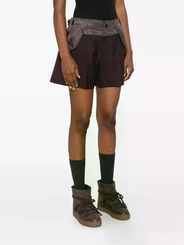 Sacai Paneled Tailored Shorts