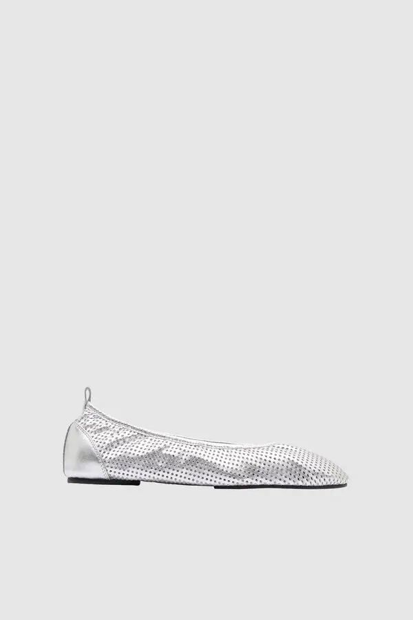 ST AGNI Minimal Perforated Ballet Flat