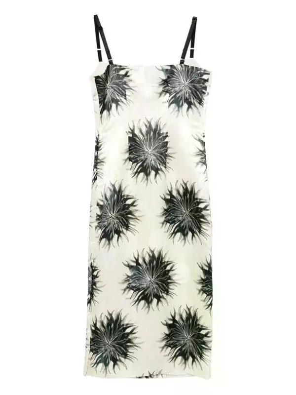 SAMUEL GUÌ YANG Floral Print Dress