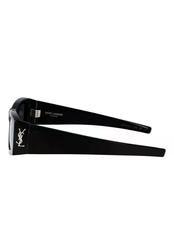 Saint Laurent Rectangle Frame Sunglasses - Black