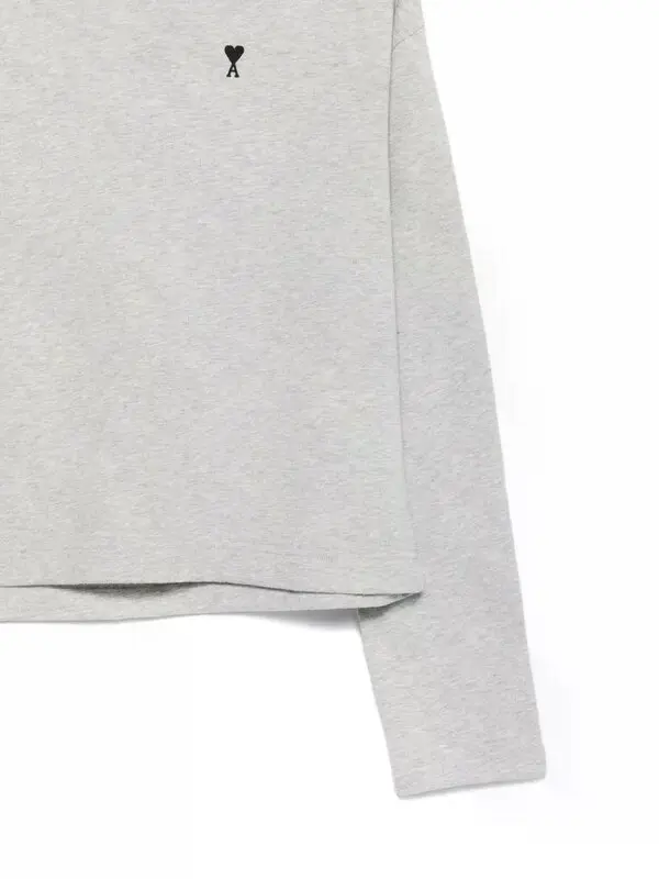 AMI Paris Embroidered-logo T-shirt
