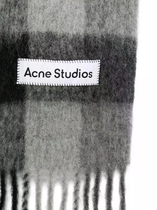 Acne Studios Checked Scarf