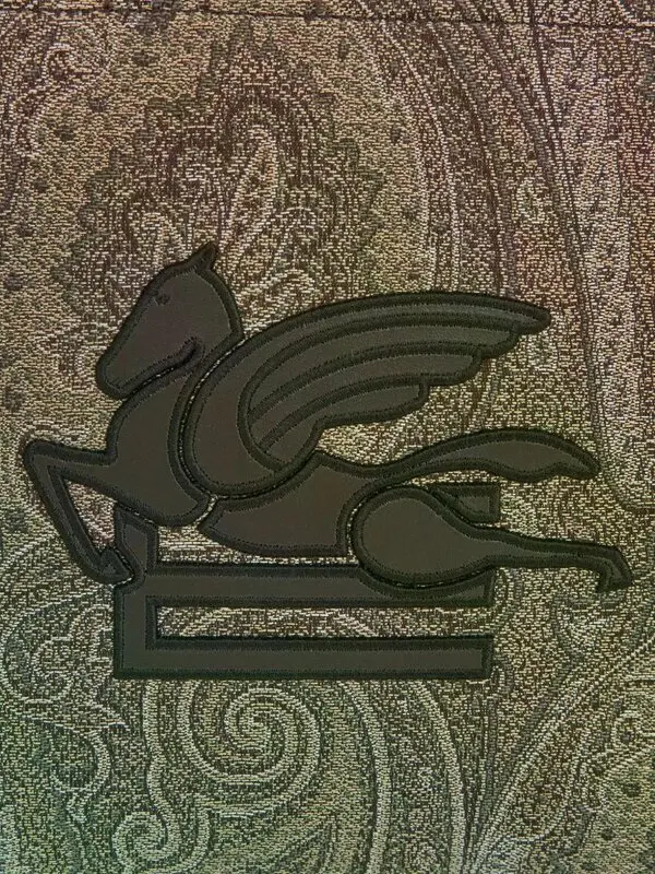 Etro Paisley Pegasus Clutch