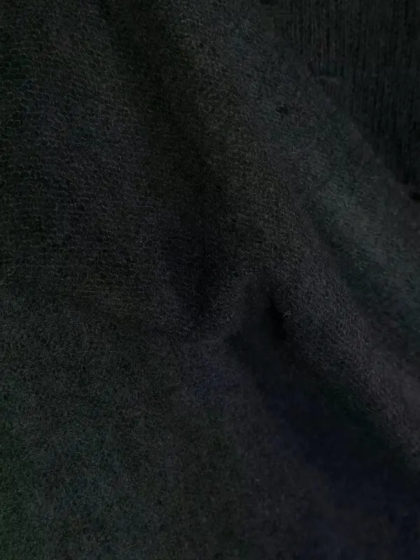 Warm Me Frayed-edge Knit Scarf