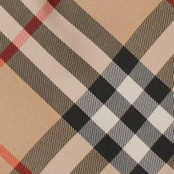 Burberry Woven Twill Check Shorts - Beige